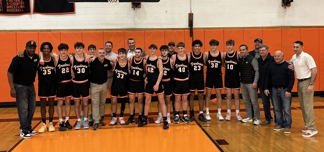 Fredonia honors historic team | News, Sports, Jobs - Observer Today
